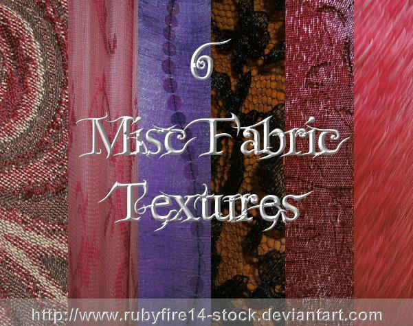 Misc Fabrics Texture Pack by Rubyfire14-Stock on DeviantArt