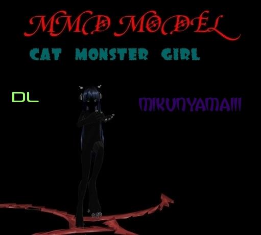 MMD Model Cat Monster By MikuNyaMiii by MikuNyaMaiii on DeviantArt