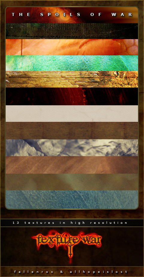 Texture War: I by JesseLax on DeviantArt