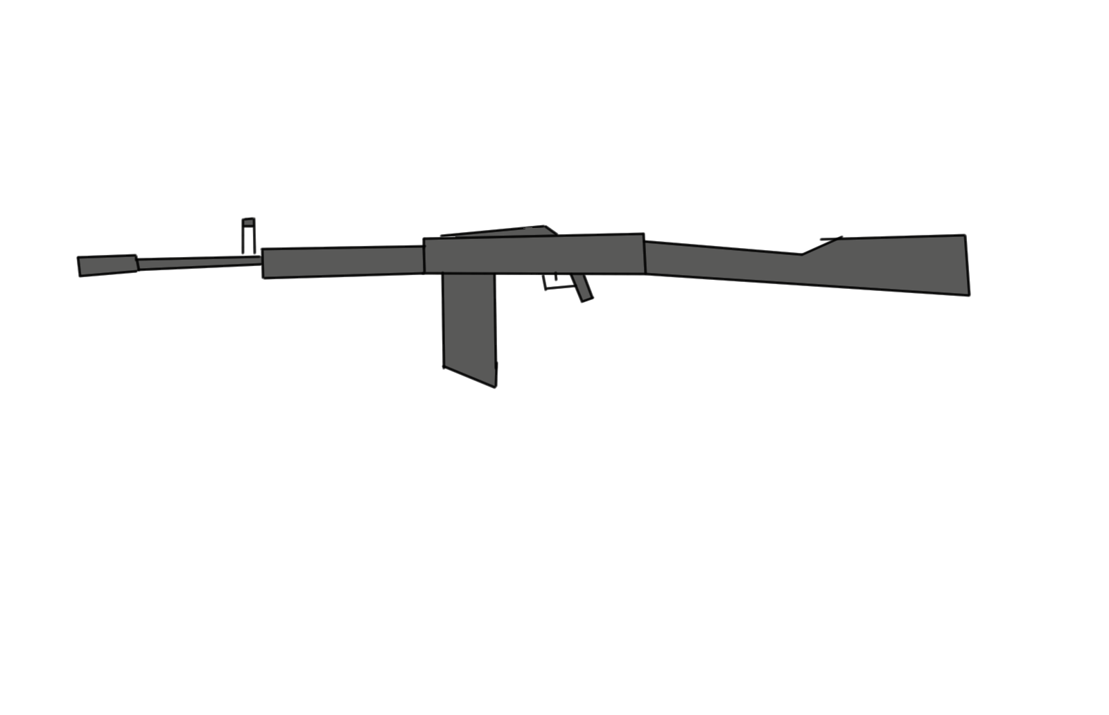 Random machine gun sketch by GeneralKota on DeviantArt