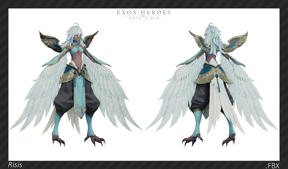 Risis - Exos Heroes by KNIGHTMARE-GIGA on DeviantArt