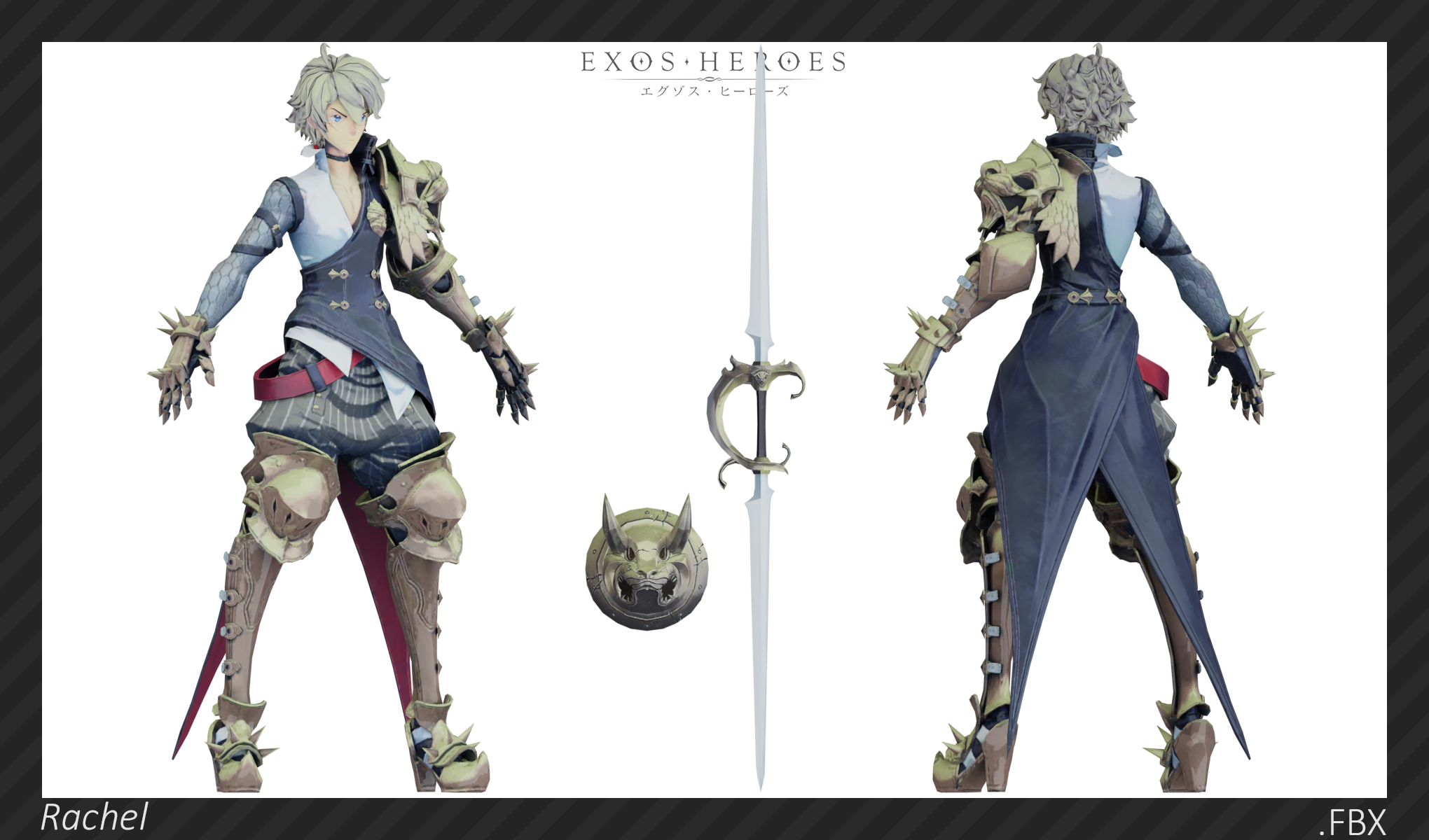 Rachel - Exos Heroes by KNIGHTMARE-GIGA on DeviantArt