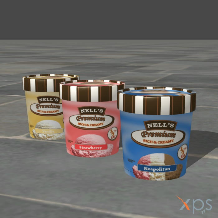 Pints of Ice Cream by KoDraCan on DeviantArt