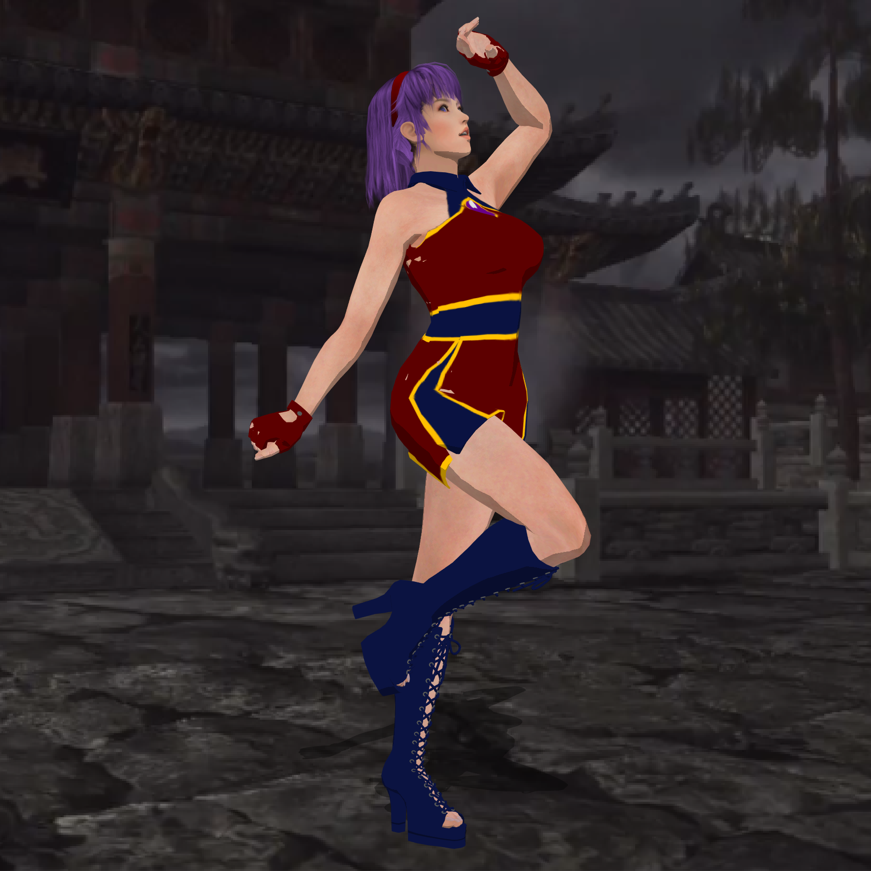 Leifang (Athena Asamiya KOF2001) by KoDraCan on DeviantArt
