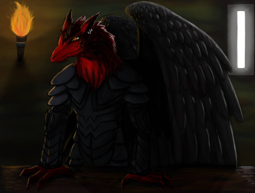 Dragonborn Warrior by PurpleDragonFury on DeviantArt