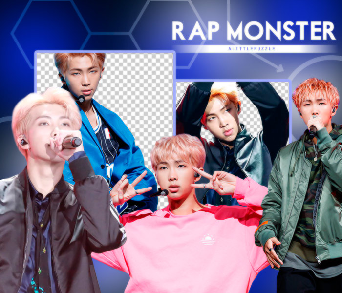 RAP MONSTER (PNG'S) by ALITTLEPUZZLE on DeviantArt