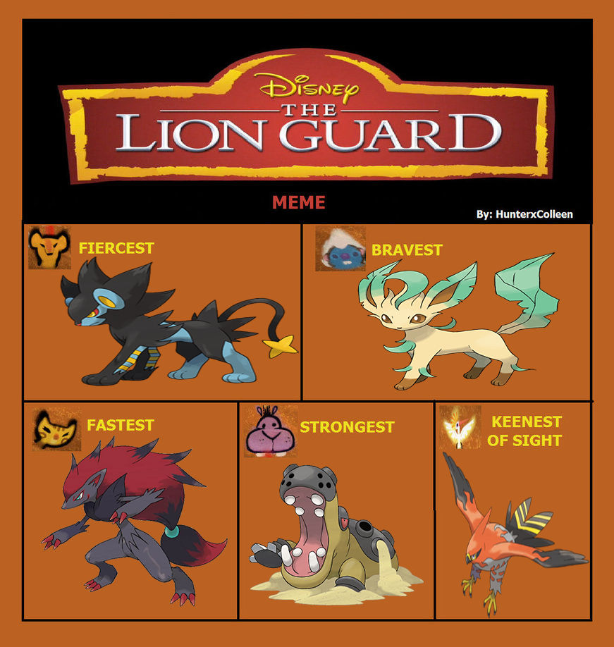 The Guardians of the Pokemon world by GodoftheChallenge on DeviantArt