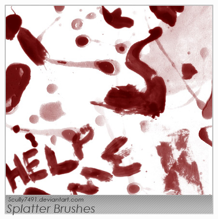 Splatter Brushes by Scully7491 on DeviantArt