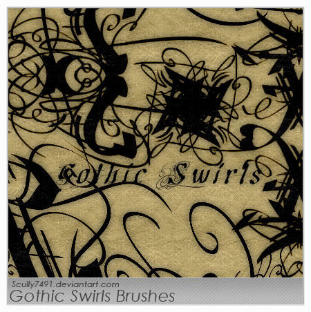 Gothic Swirls by Scully7491 on DeviantArt