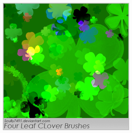 Four Leaf Clover Brushes by Scully7491 on DeviantArt