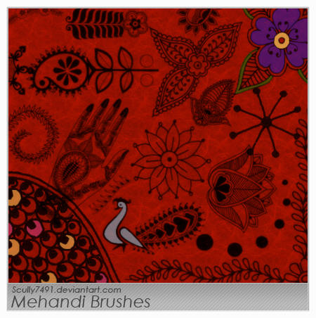 Mehandi Designs Brushes by Scully7491 on DeviantArt
