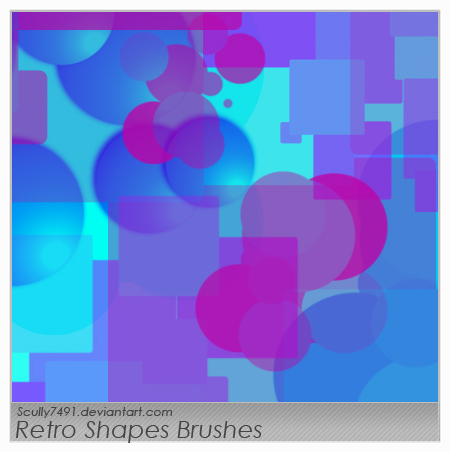 Retro Shape Brushes by Scully7491 on DeviantArt