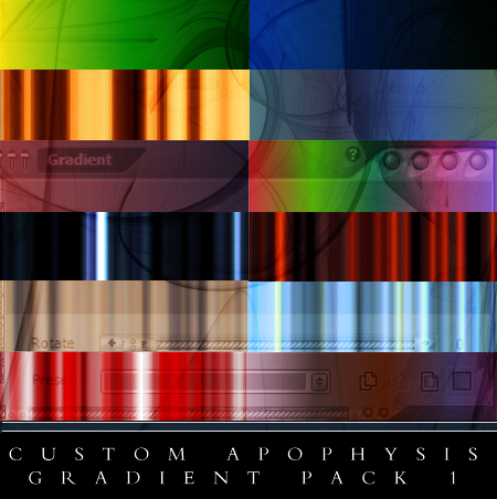 Custom Apophysis Gradients 1 by Scully7491 on DeviantArt