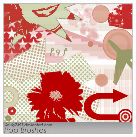 Pop Art Brushes by Scully7491 on DeviantArt