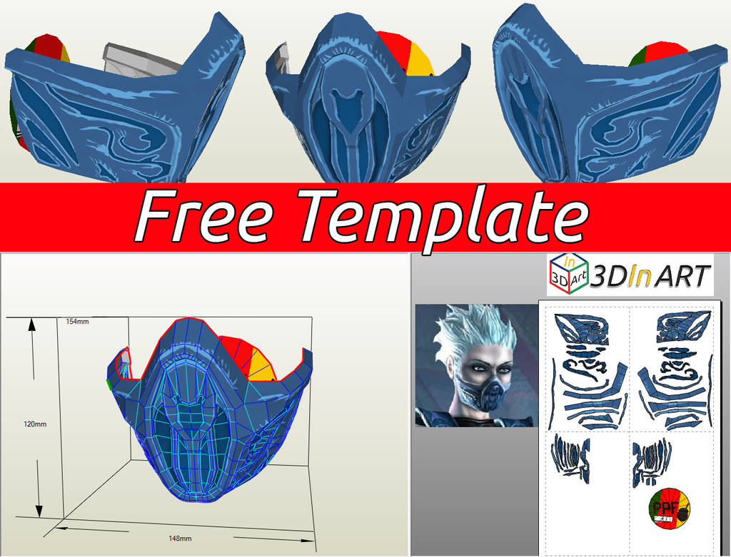 Mask Frost Mortal Kombat Armaggedon by tiagofaller2 on DeviantArt