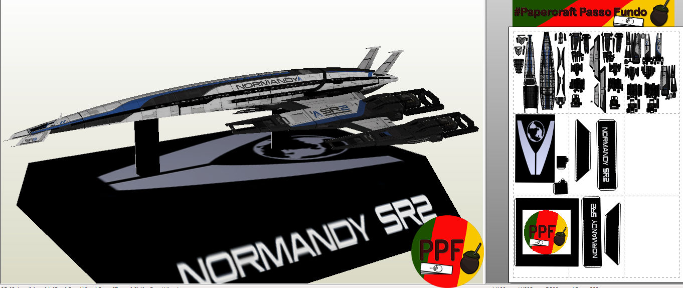 Normandy SR2 Alliance- Mass Effect by tiagofaller2 on DeviantArt
