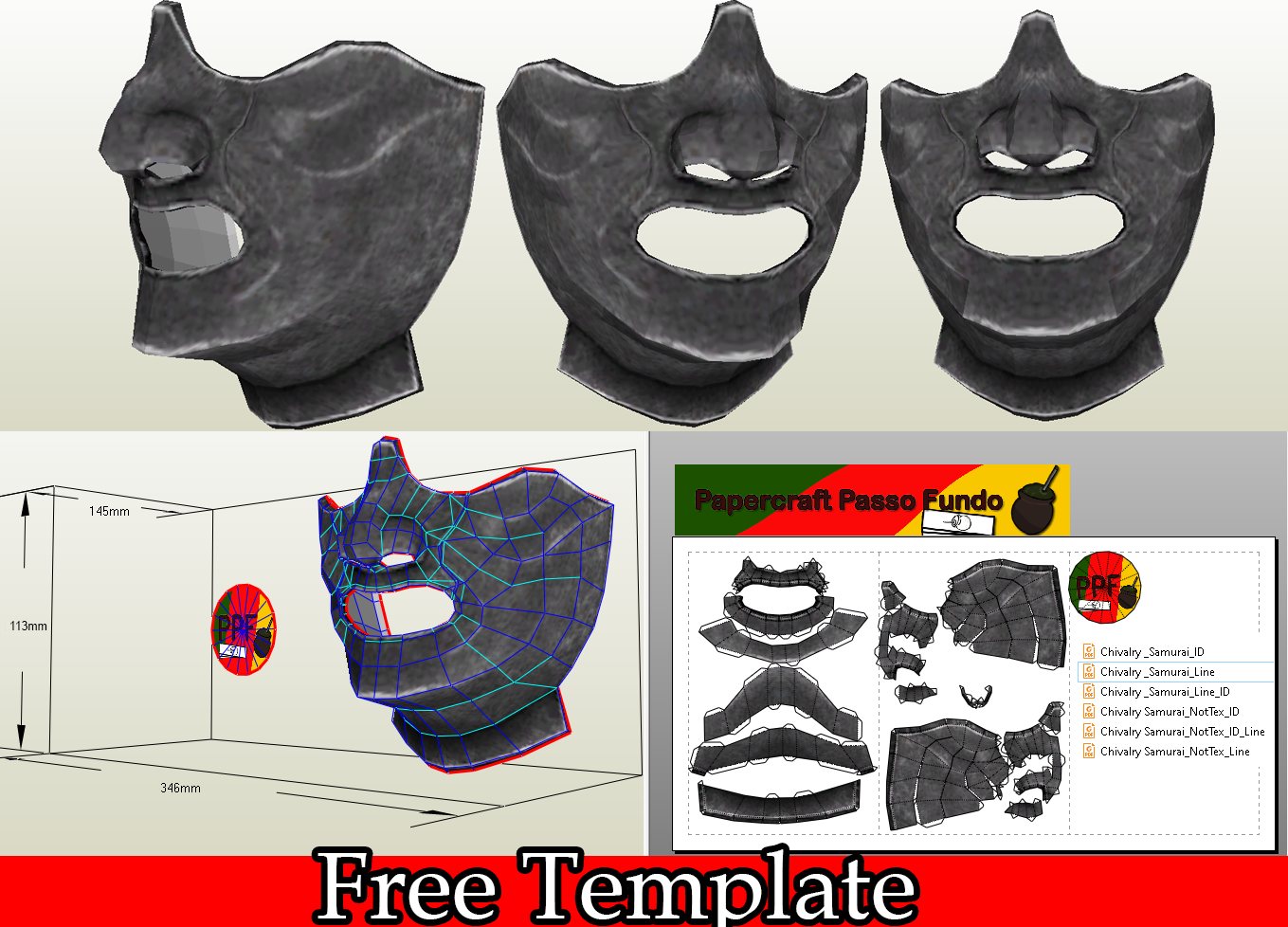 Samurai - Mask by tiagofaller2 on DeviantArt