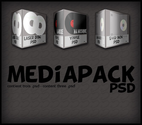 MEDIAPACK psd by GeeArt-ON-deviant on DeviantArt