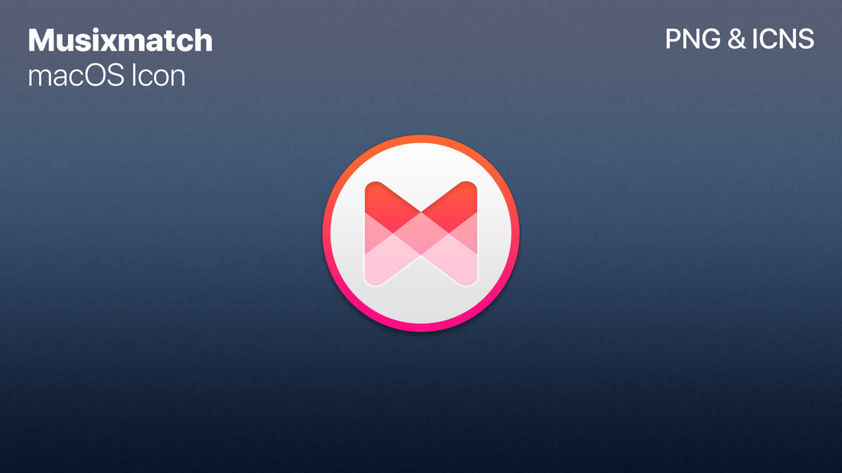 Musixmatch - macOS Styled Icon by zachlucier on DeviantArt