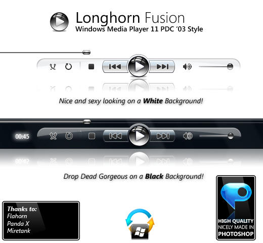 PDC '03 Windows Media Player by longhornfusion on DeviantArt
