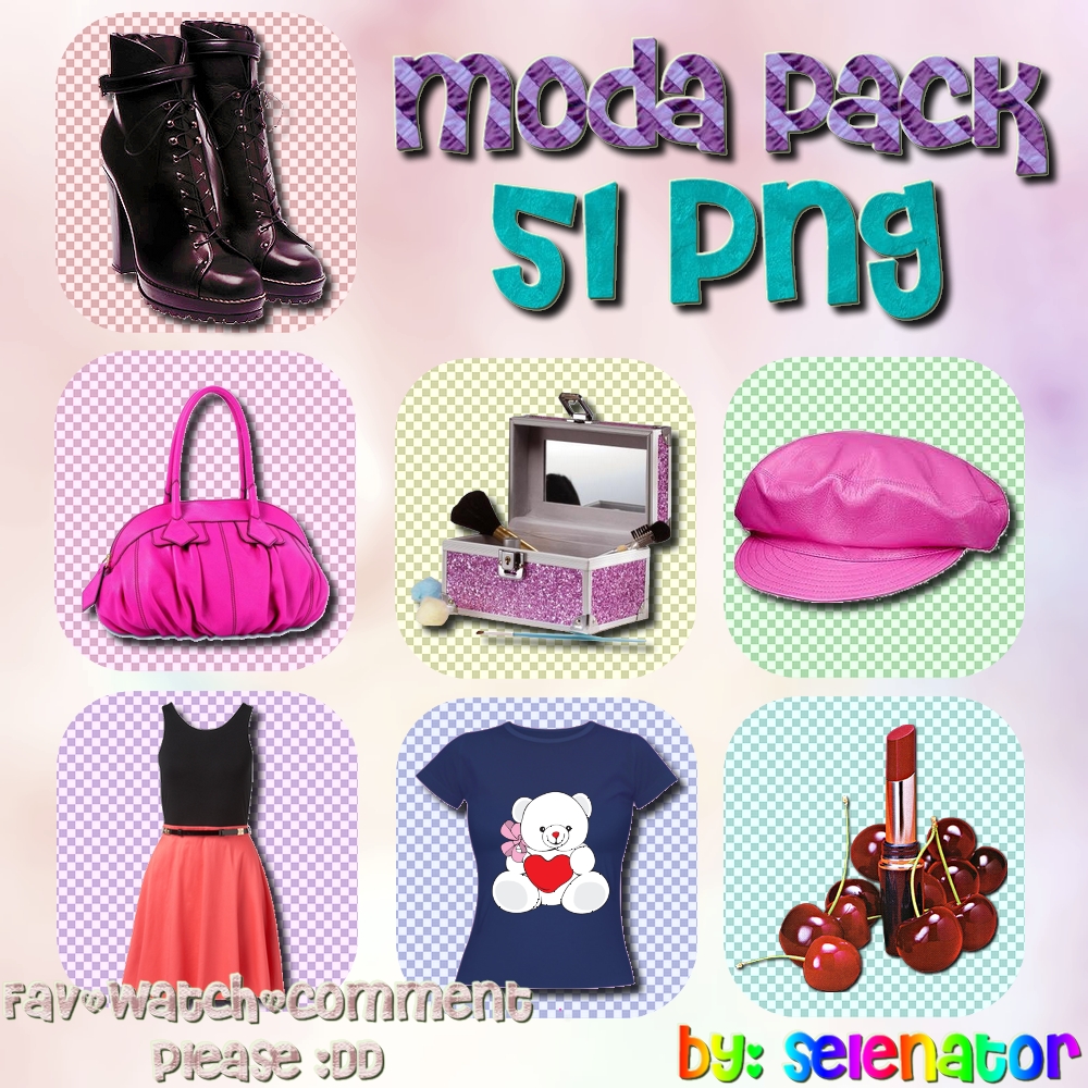 Moda Png Pack bySelenator by selenator-2 on DeviantArt