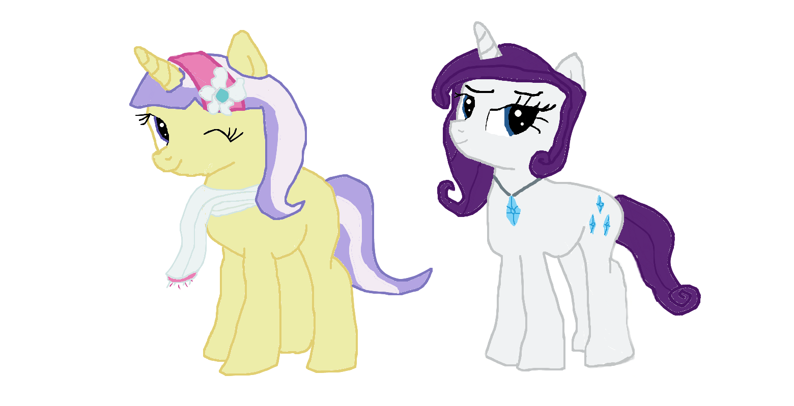 mlp AU : Rarity and Upper Crust by magictimeymare12 on DeviantArt