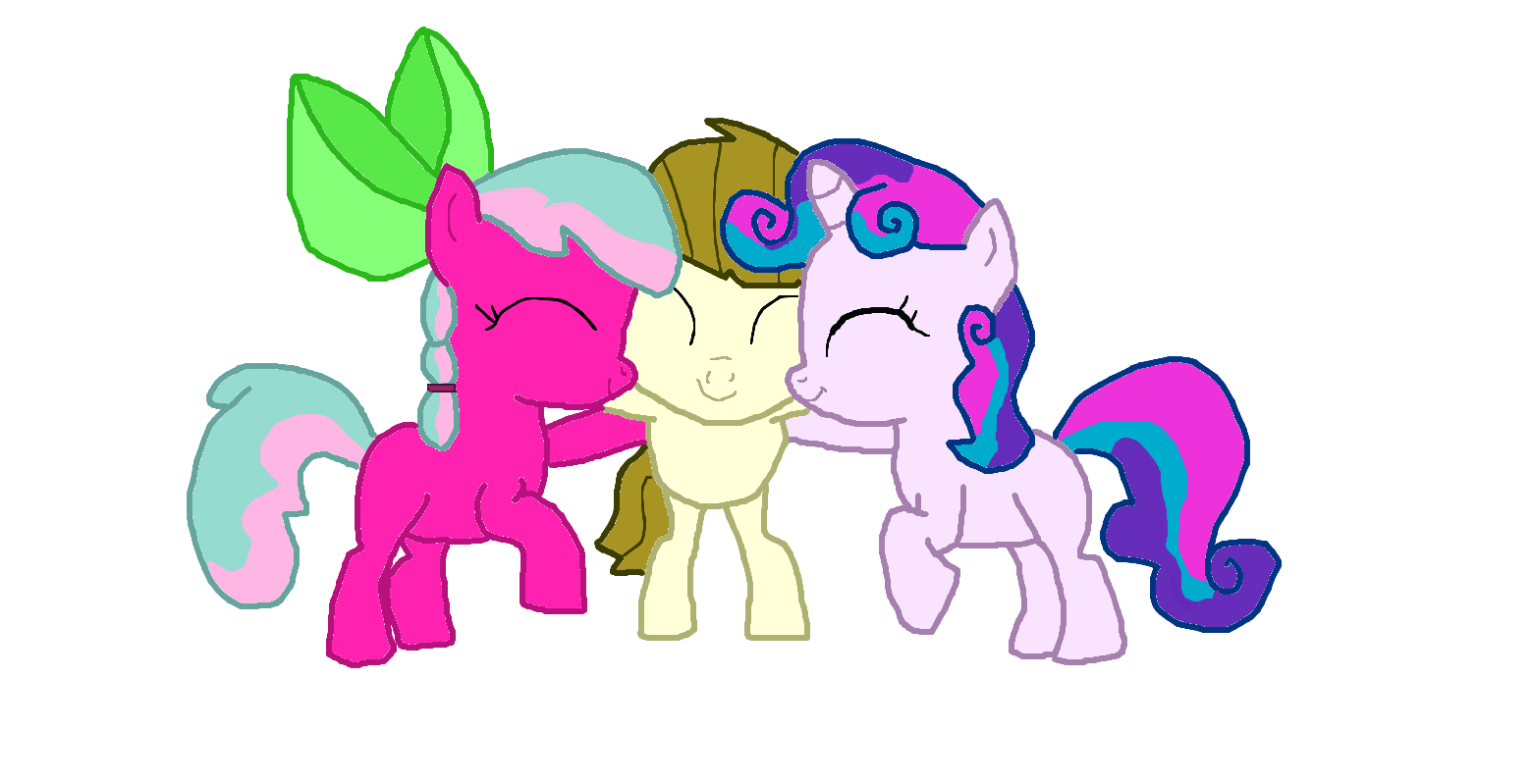mlp AU : The CMC by magictimeymare12 on DeviantArt