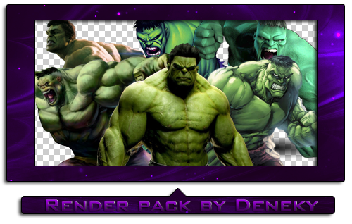 Hulk render pack by Deneky on DeviantArt