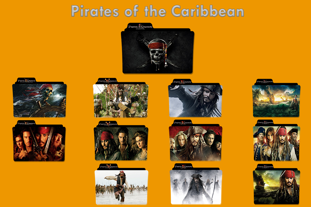 Pirates of the Caribbean (film series) FOLDER MAC by TheMustang24 on ...