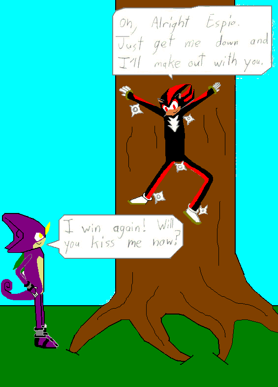 Shadow x Espio Couple on ShadowxEspio - DeviantArt