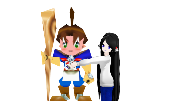 MMD Quest 64 Brian (Unrigged....) by N3k04rc2012 on DeviantArt