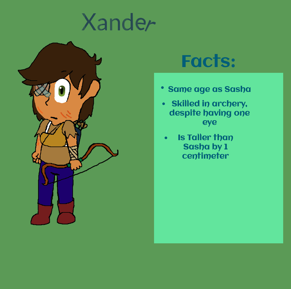 Severed Original character: Xander by SuperToni14 on DeviantArt