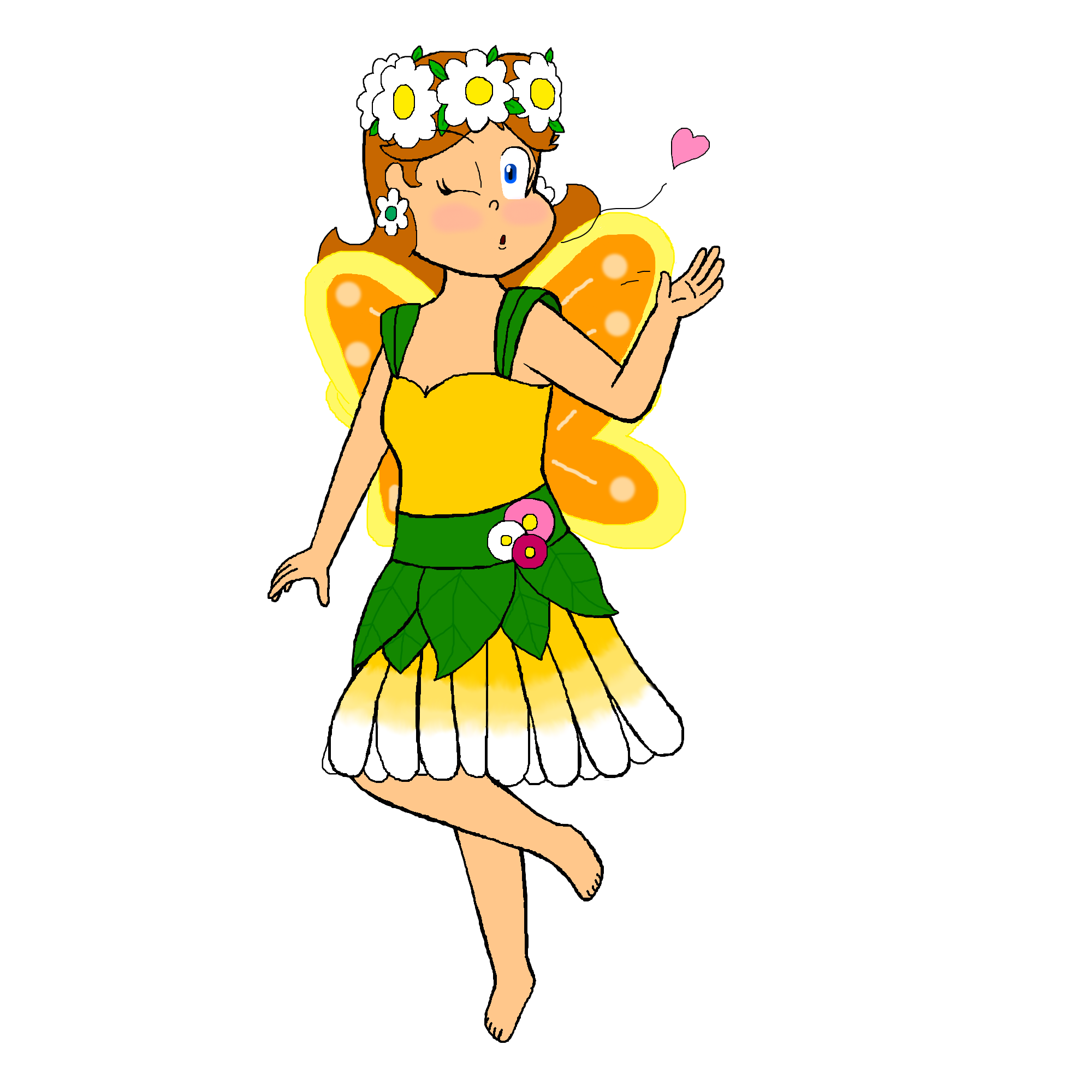 Flowery Fairy by SuperToni14 on DeviantArt