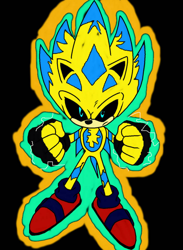 A New Transformation!: Super Nova Sonic by WOLFBLADE111 on DeviantArt