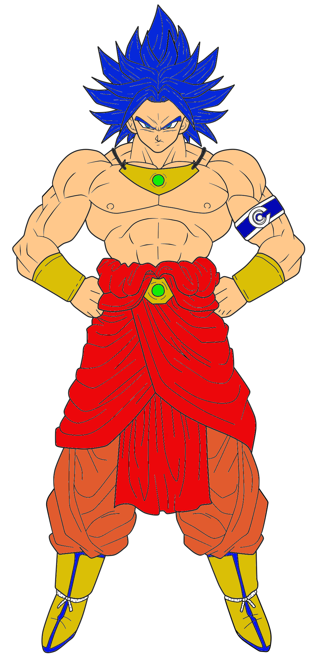 SSGSS Karoly aka Broku by WOLFBLADE111 on DeviantArt