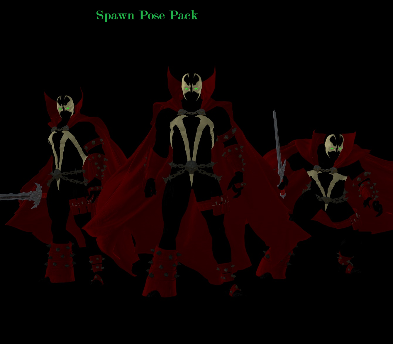 Spawn Pose Pack by WOLFBLADE111 on DeviantArt