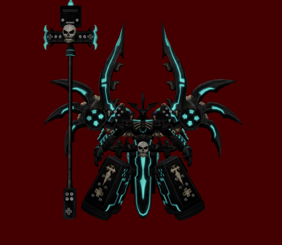 Model DL: Hyperdimension Neptunia Judge The Hard by WOLFBLADE111 on ...