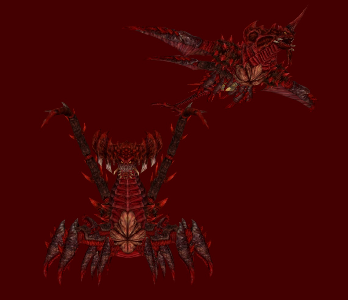 Model DL: Destroyah Two Pack by WOLFBLADE111 on DeviantArt