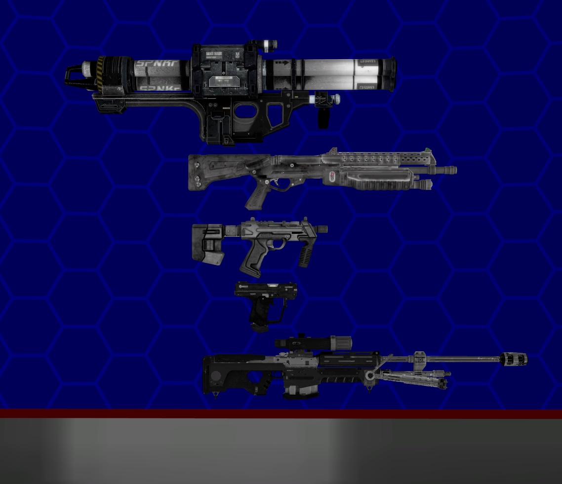Model DL: UNSC Weapons Pack by WOLFBLADE111 on DeviantArt