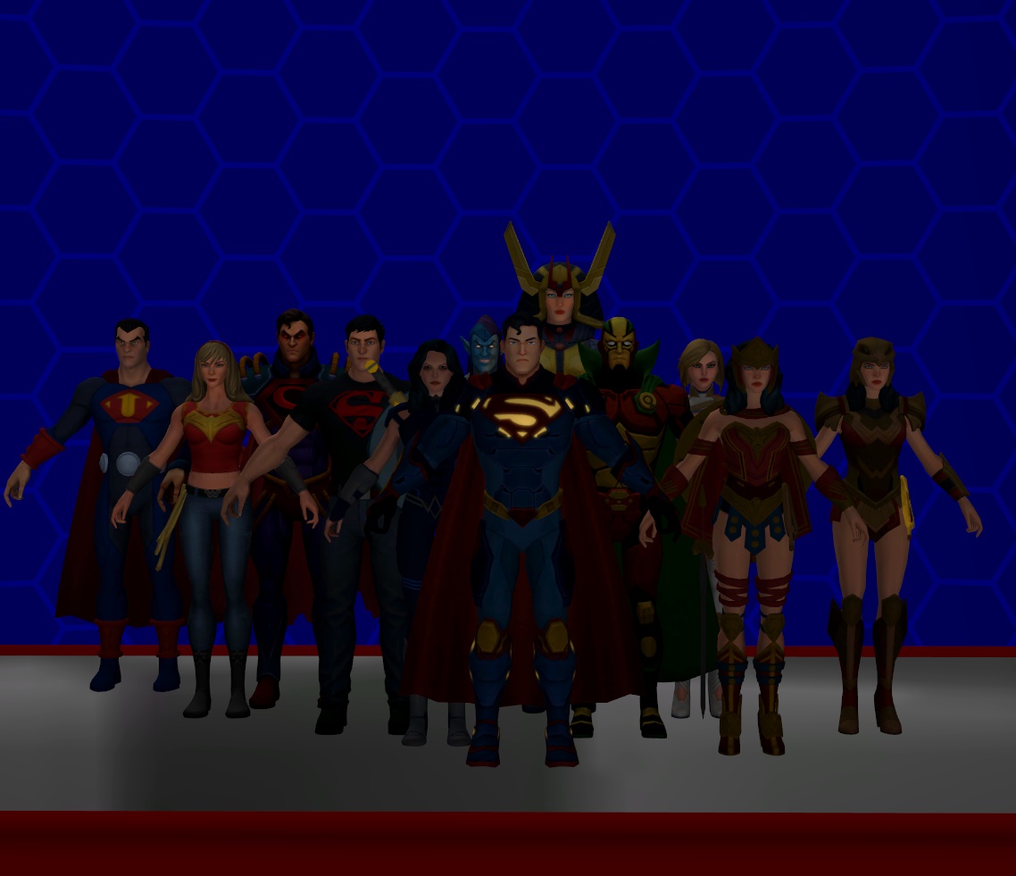 Model DL: DC Legends Characters Pack 1 by WOLFBLADE111 on DeviantArt