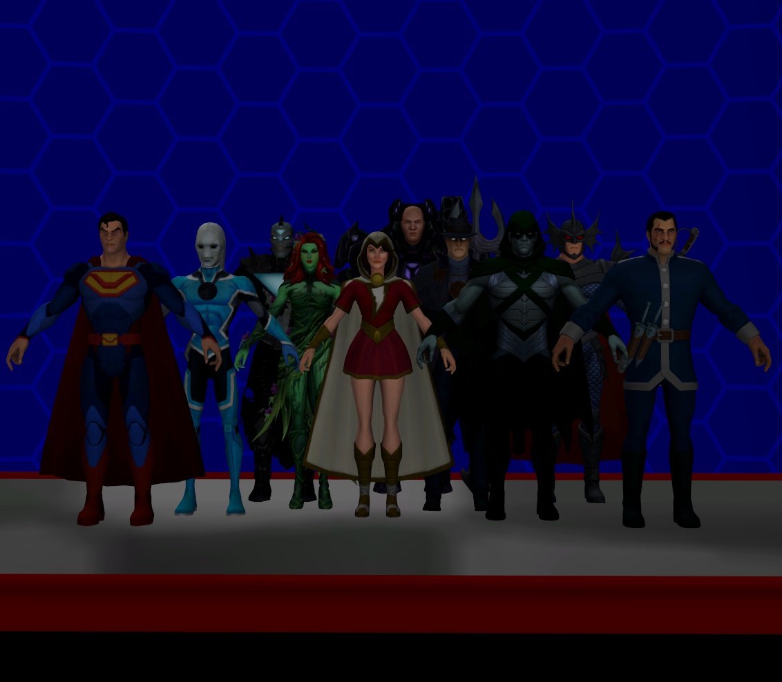 Model DL: DC Legends Character Pack 4 by WOLFBLADE111 on DeviantArt