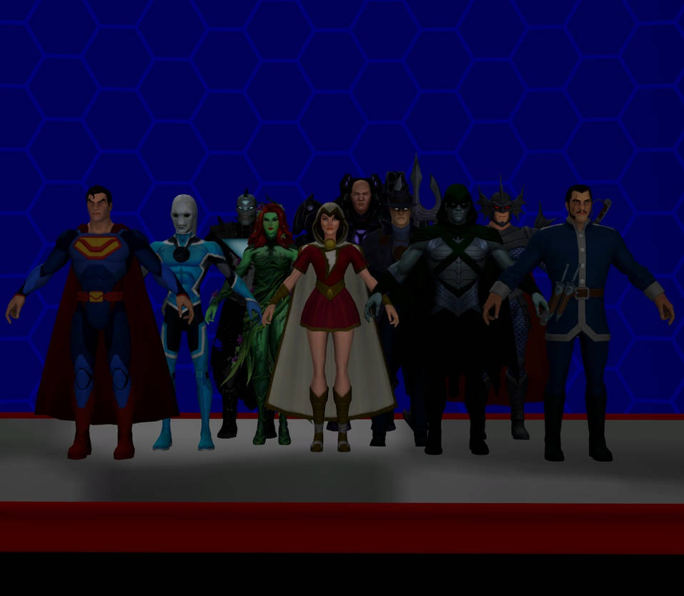 Model DL: DC Legends Character Pack 4 by WOLFBLADE111 on DeviantArt