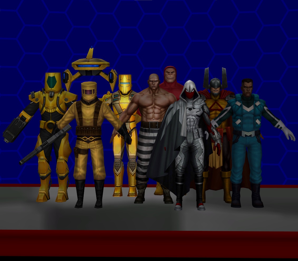 Model DL: Marvel Future Fight Character Pack 3 by WOLFBLADE111 on ...