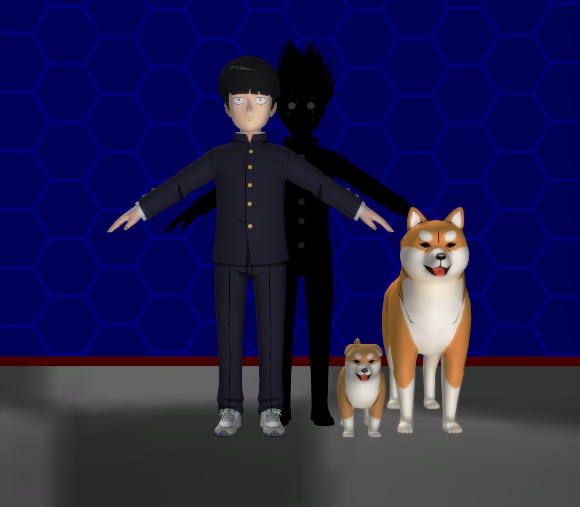Model DL: Mob Psycho 100 by WOLFBLADE111 on DeviantArt