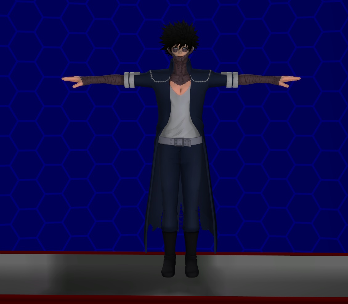 Model DL: My Hero One's Justice 2 Dabi by WOLFBLADE111 on DeviantArt