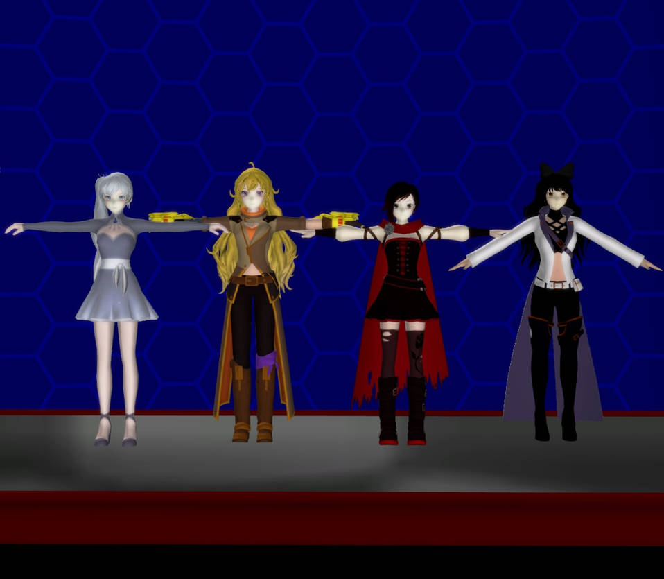 Model DL: RWBY Timeskip Pack by WOLFBLADE111 on DeviantArt