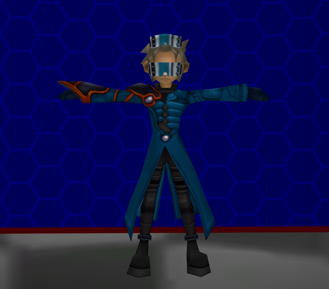 Model DL Pokemon Colosseum Wes by WOLFBLADE111 on DeviantArt