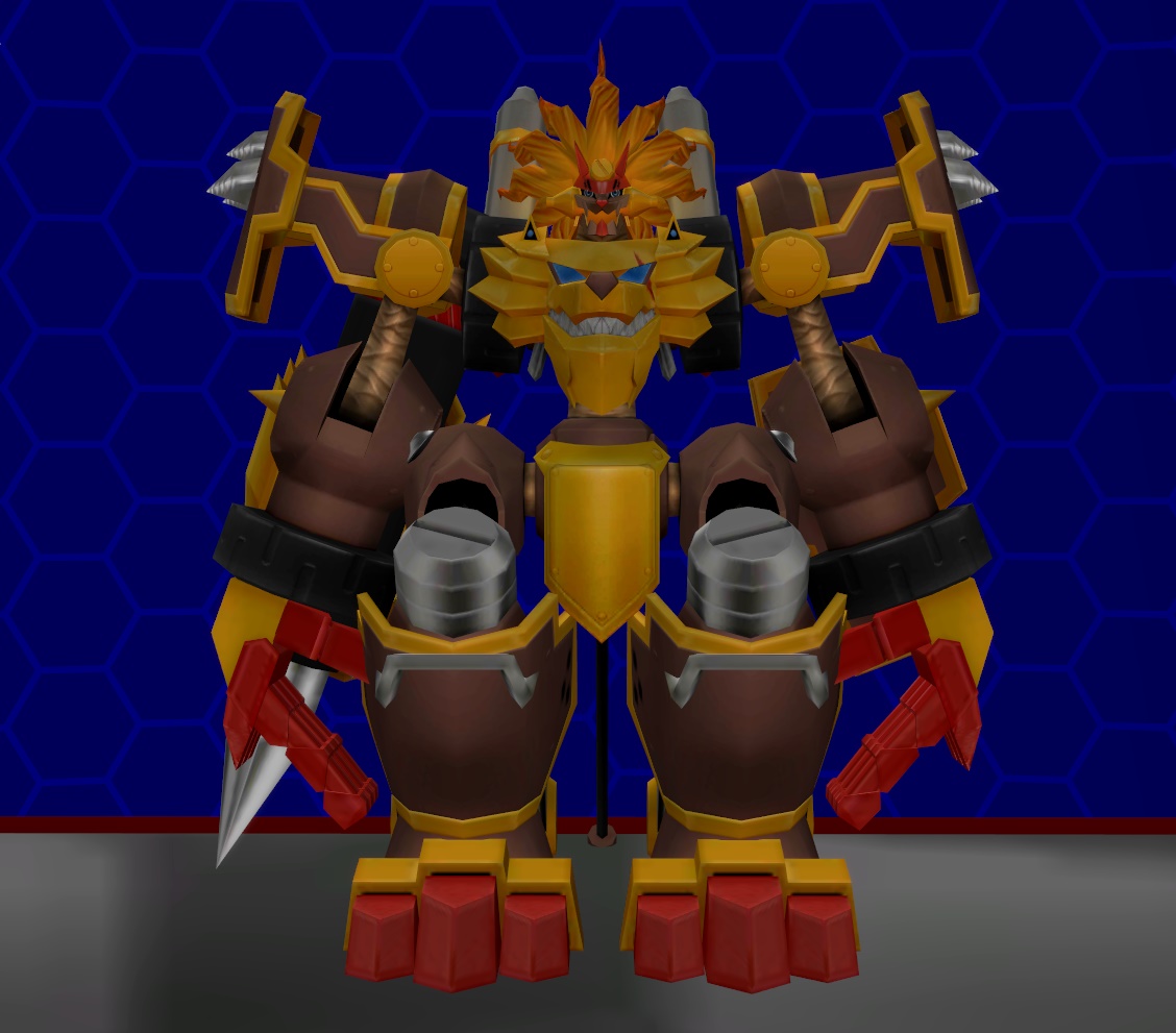 Model DL: Heavy Leomon by WOLFBLADE111 on DeviantArt