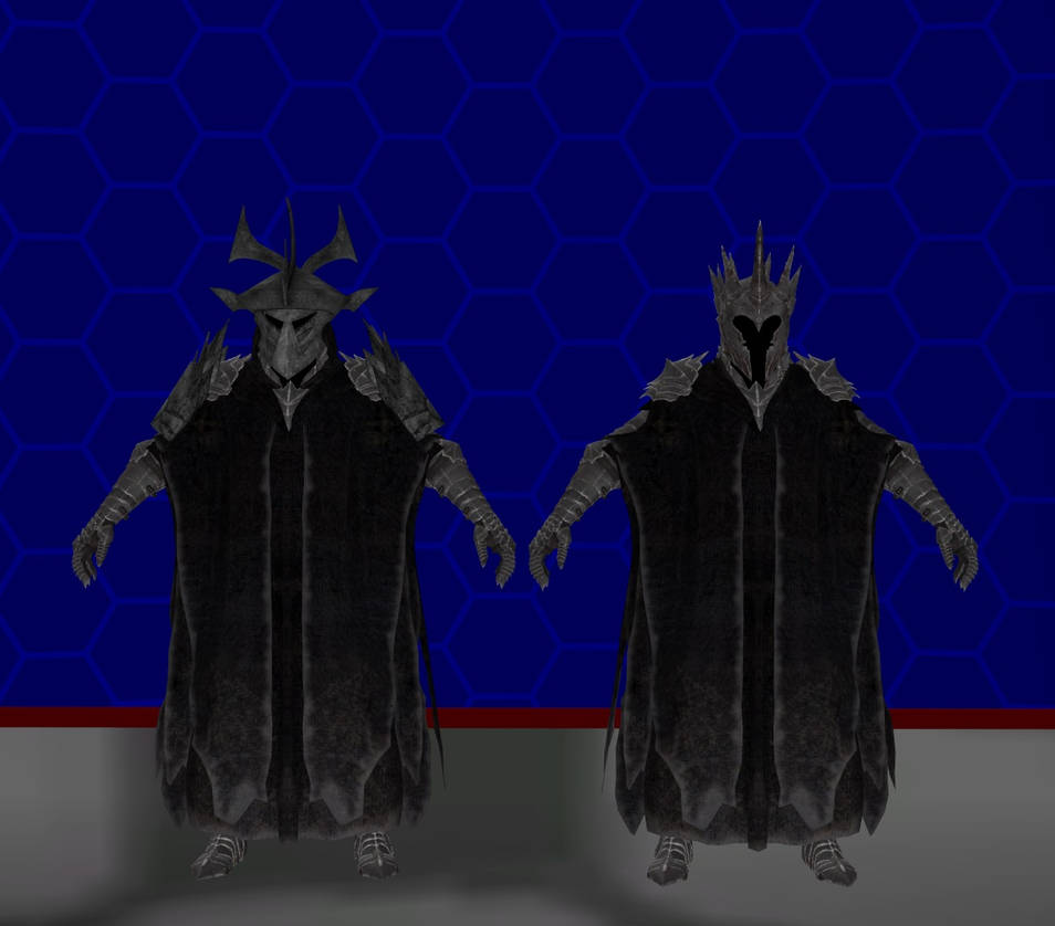 Model DL: The Ring Wraiths by WOLFBLADE111 on DeviantArt