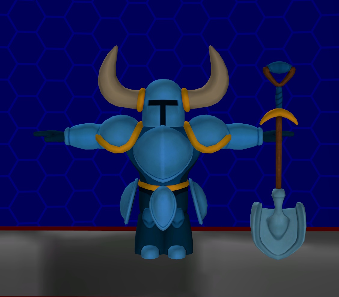 Model DL: SSBU Shovel Knight by WOLFBLADE111 on DeviantArt